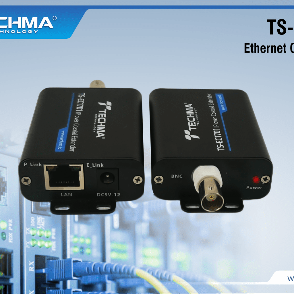 TECHMA TS-EC1701 – Techma Ethernet over Coaxial Extender