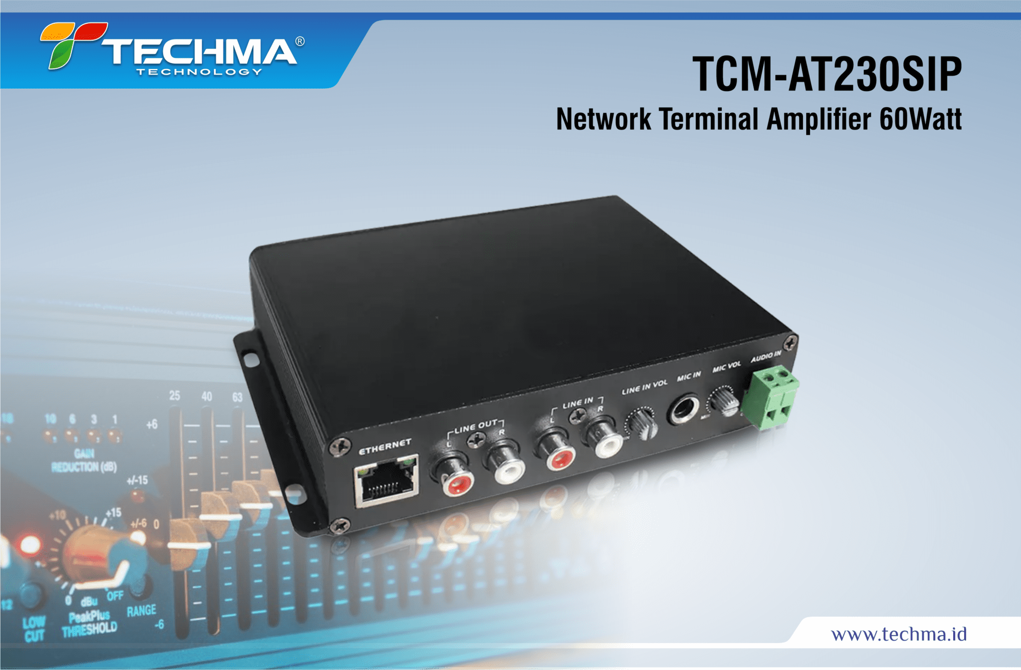 Public Address – Techma IP Speaker and Analog Speaker