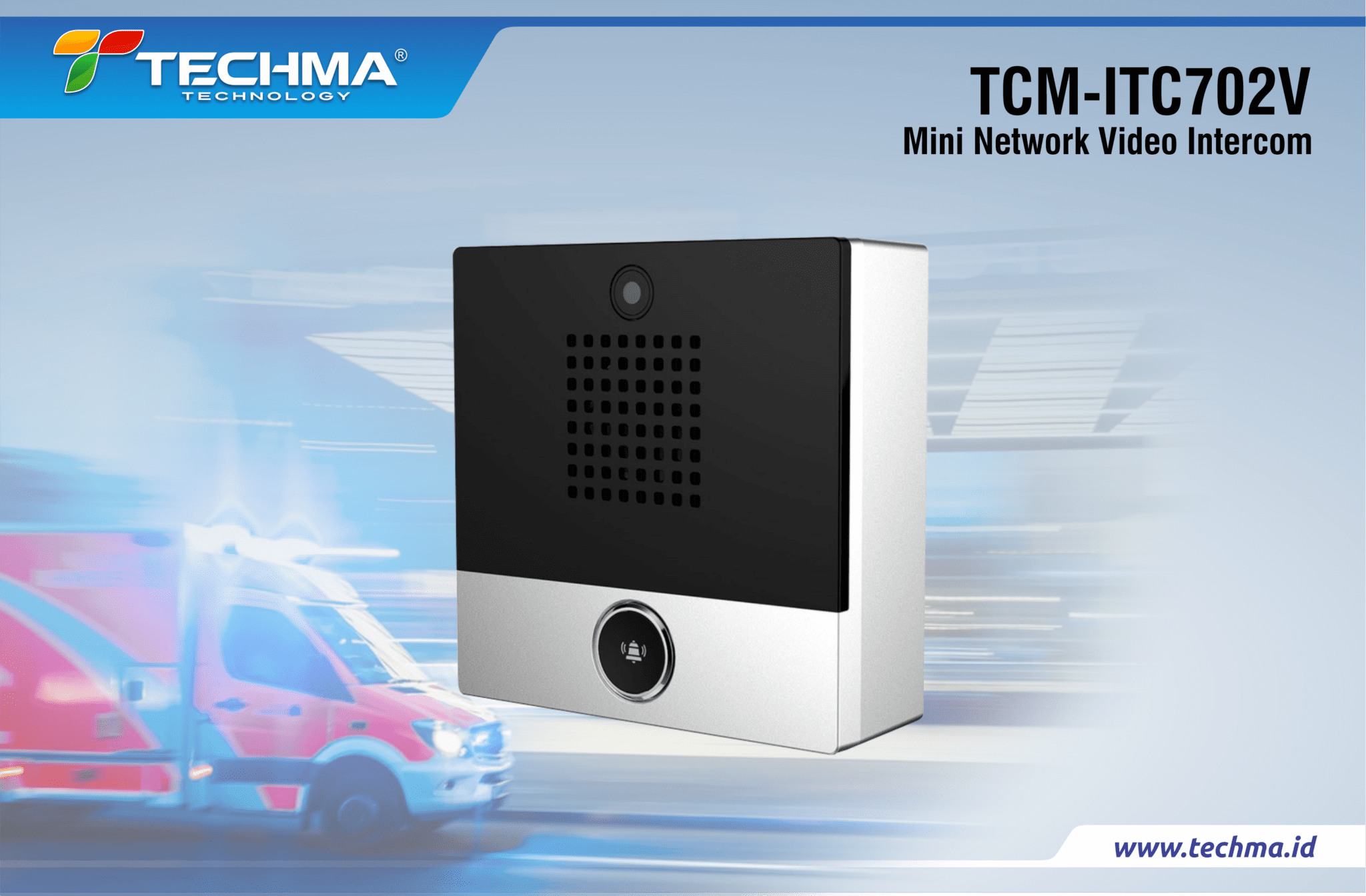 Public Address – Techma IP Speaker and Analog Speaker