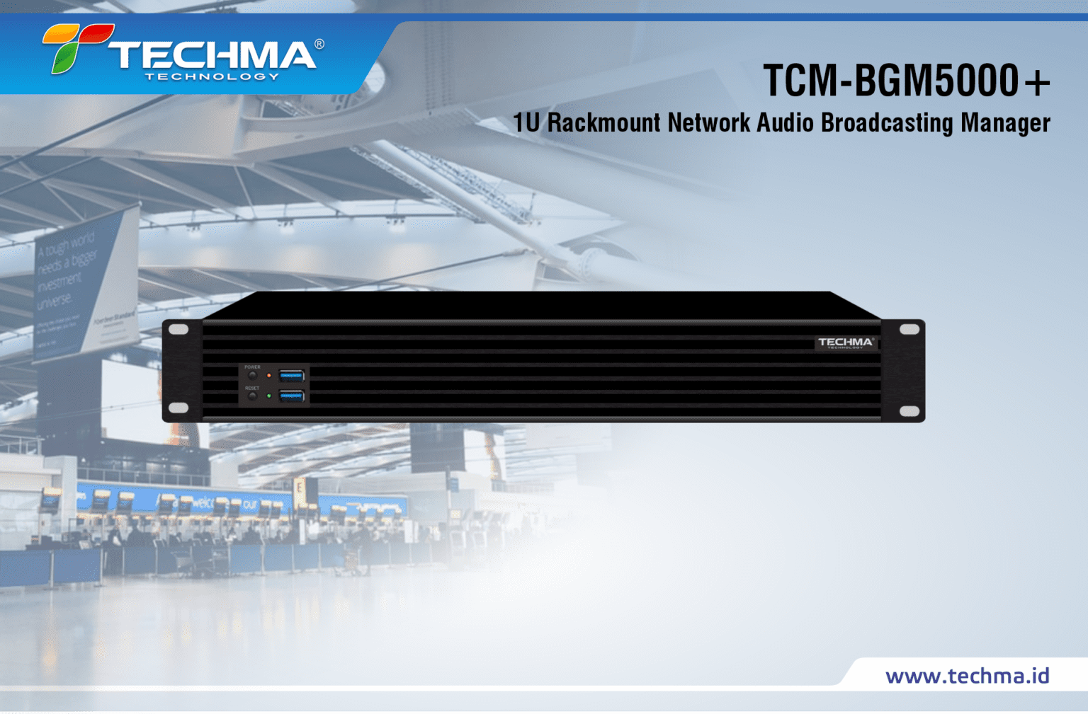 Public Address – Techma IP Speaker and Analog Speaker