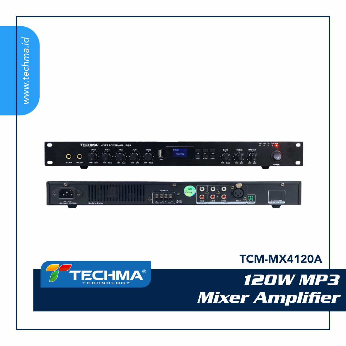 TECHMA TCM-MX4120A – Techma Analog Audio
